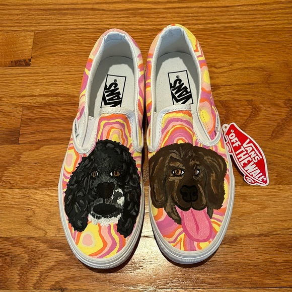 Vans | Shoes | Custom Hand Painted Vans | Poshmark